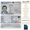 Cyprus ID Template | Editable-Templates