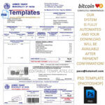 Cyprus water bill Template | Editable-Templates