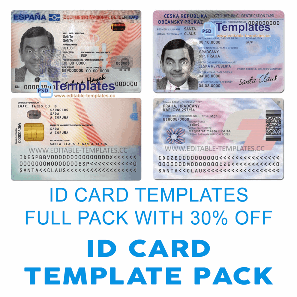 ID Card Templates Pack - 30% OFF